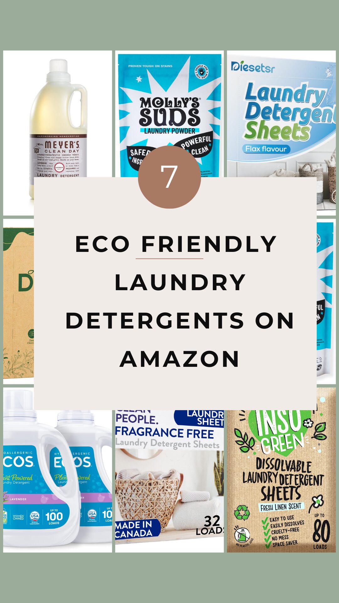 7 Eco-friendly Laundry Detergent Picks You'll Love on Amazon