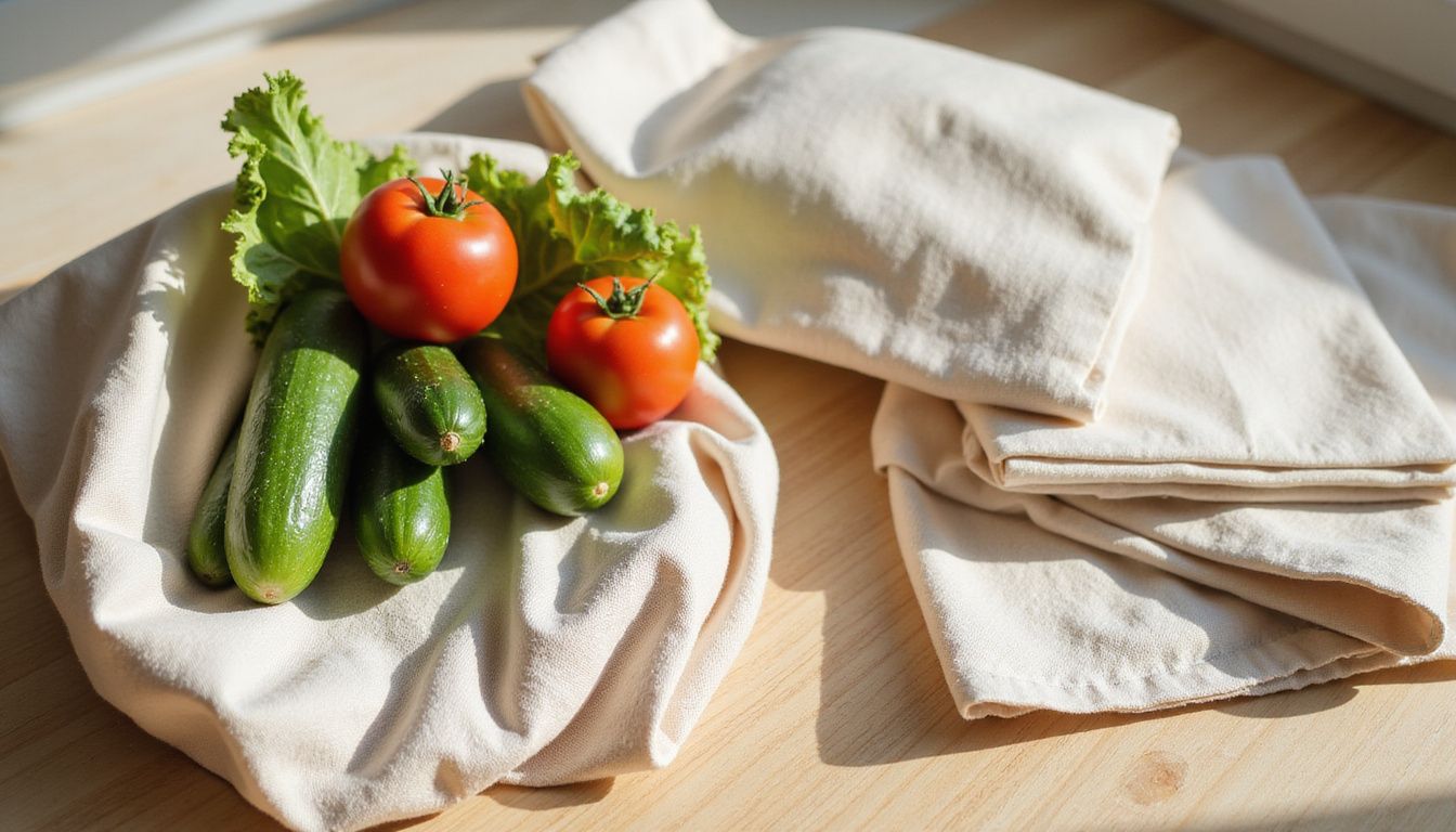21 Eco-Friendly Kitchen Storage Solutions Using Organic Cotton
